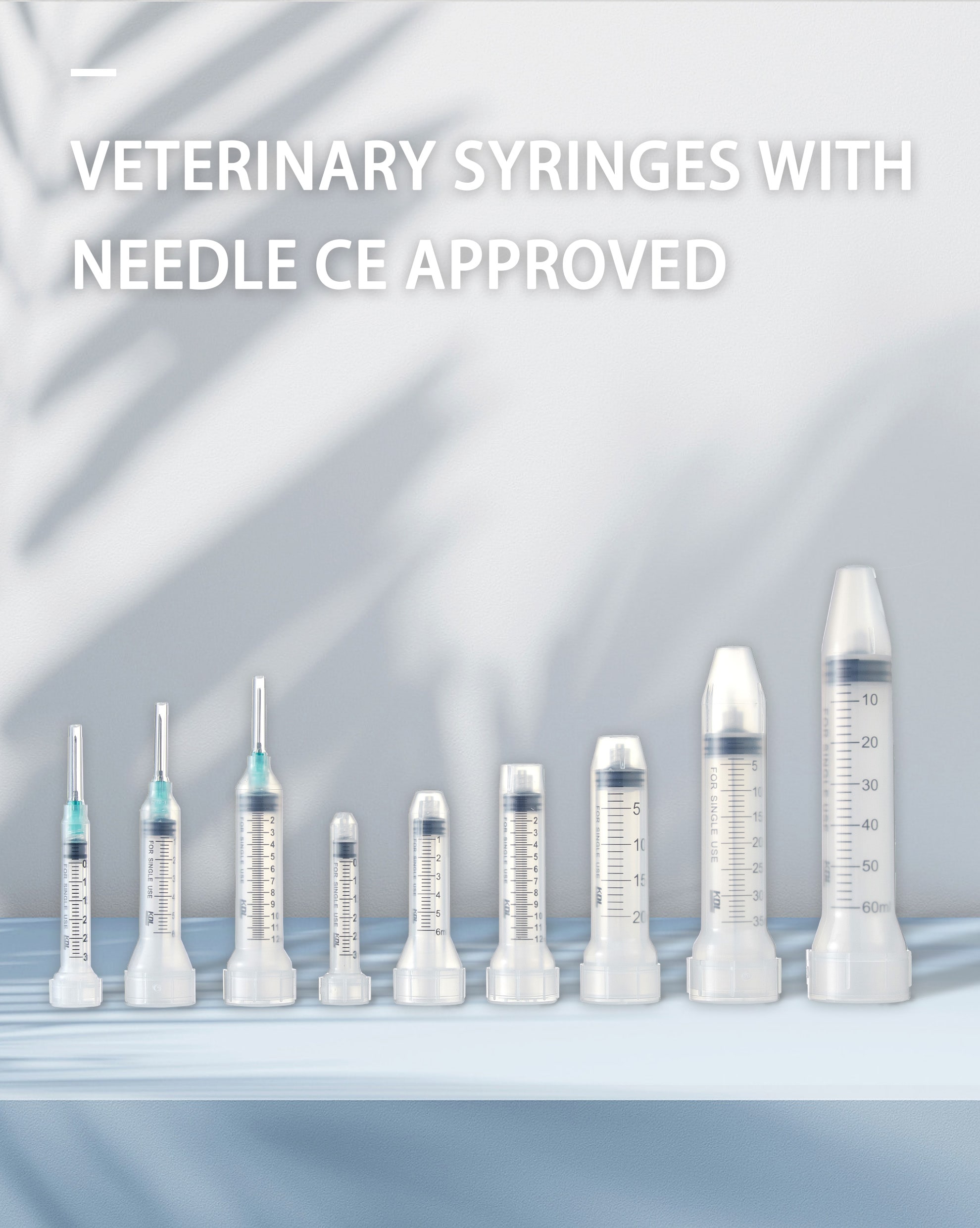 China VETERINARY SYRINGES WITH NEEDLE CE APPROVED Manufacturer and ...