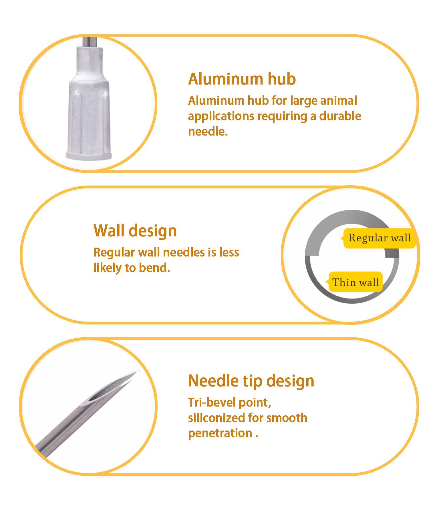 China Veterinary Hypodermic Needles (Aluminum Hub) Manufacturer and ...