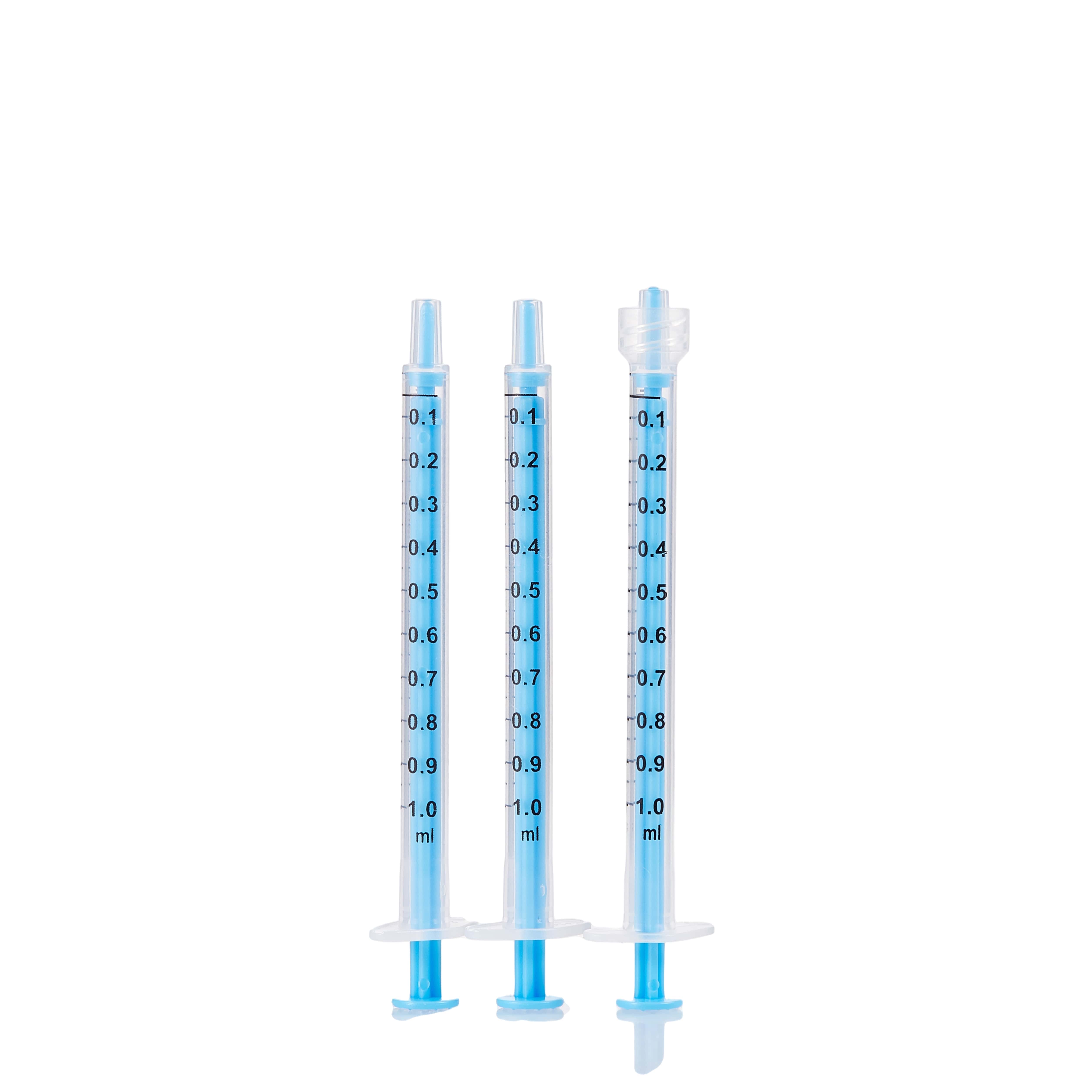 China DISPOSABLE TWO PARTS SYRINGE (BLUE PLUNGER) Manufacturer and ...