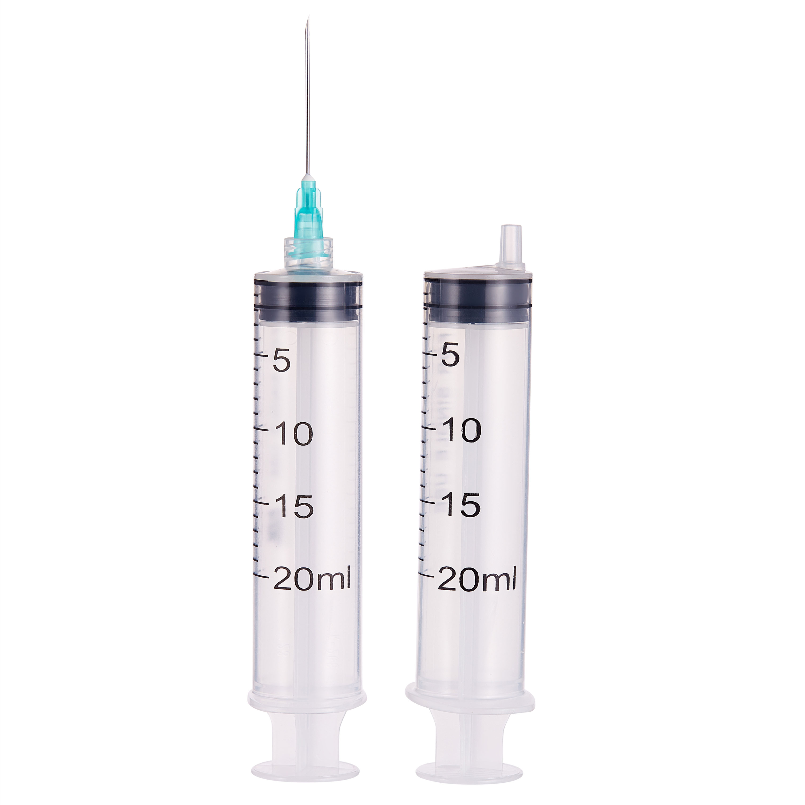 China 20ML DISPOSABLE STERILE SYRINGES LUER LOCK LUER SLIP WITH/WITHOUT NEEDLE Manufacturer and ...