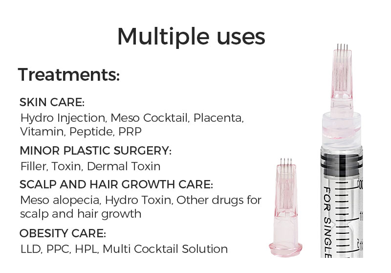 China Disposable Cosmetic Filler Injection Needles 4 Pin Manufacturer ...